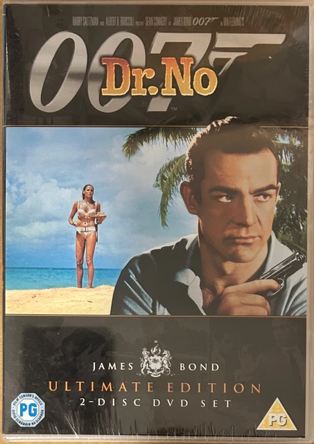JAMES BOND 007: Dr. No -Ultimate Edition 2-Disc Set (DVD-Slim Case) New Sealed EUR 7,22 ...