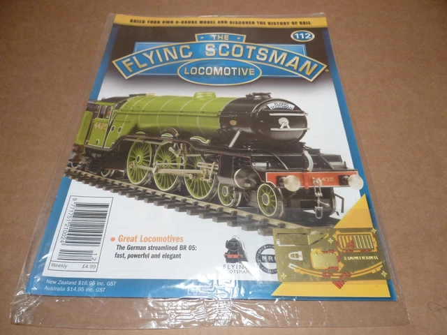 HACHETTE BUILD THE Flying Scotsman Issue No. 112 ***NEW AND SEALED*** £ ...