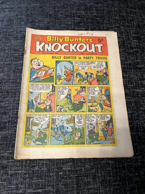 KNOCKOUT COMIC - 24 March 1962 £9.99 - PicClick UK