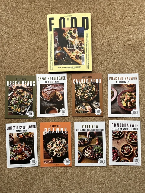 WAITROSE FOOD MAGAZINE & RECIPE CARDS - November 2025 £4.30 - PicClick UK