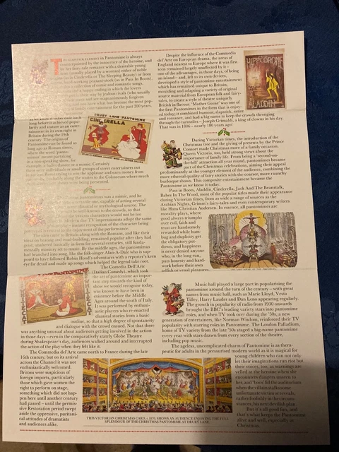 ROYAL MAIL MINT Christmas stamps Pantomime 1985 set of 5 still in ...