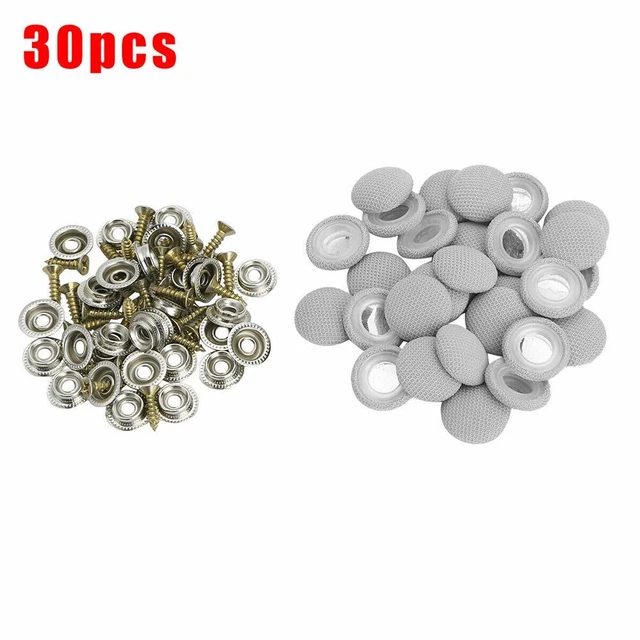 ENSEMBLE DE 30 rivets clapet de toit de voiture en tissu pratique r ...