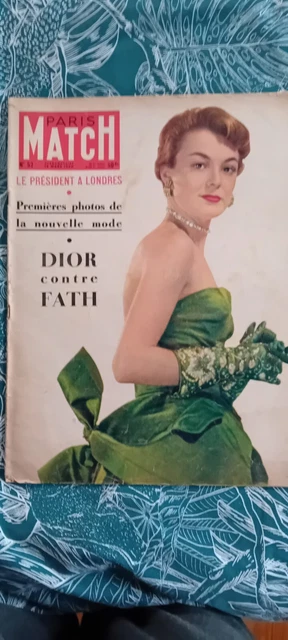 PARIS MATCH N° 52 du 18 Mars 1950 Dior Fath EUR 10,00 - PicClick FR