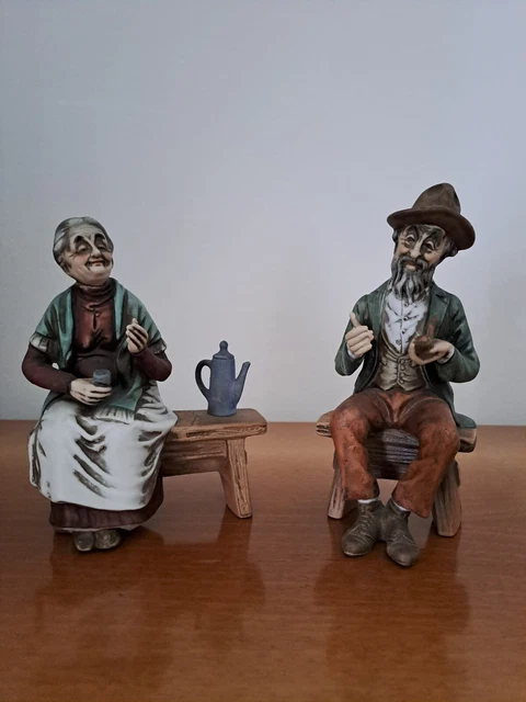 CERAMICA DI CAPODIMONTE Anni 70/80 EUR 80,00 - PicClick IT