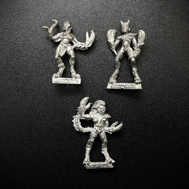 WARHAMMER, CITADEL CLASSIC, Daemonettes de Slaanesh x3, BE/G EUR 36,00 ...