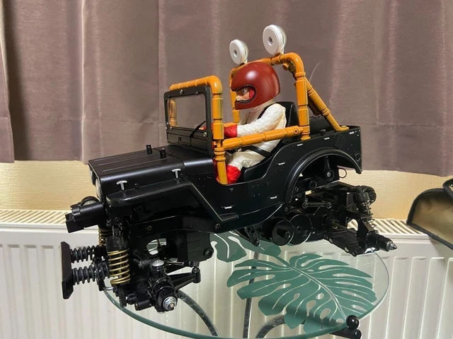 TAMIYA WILD WILLY II Long Wheel Wide Full Bearing Custom RC Radio ...
