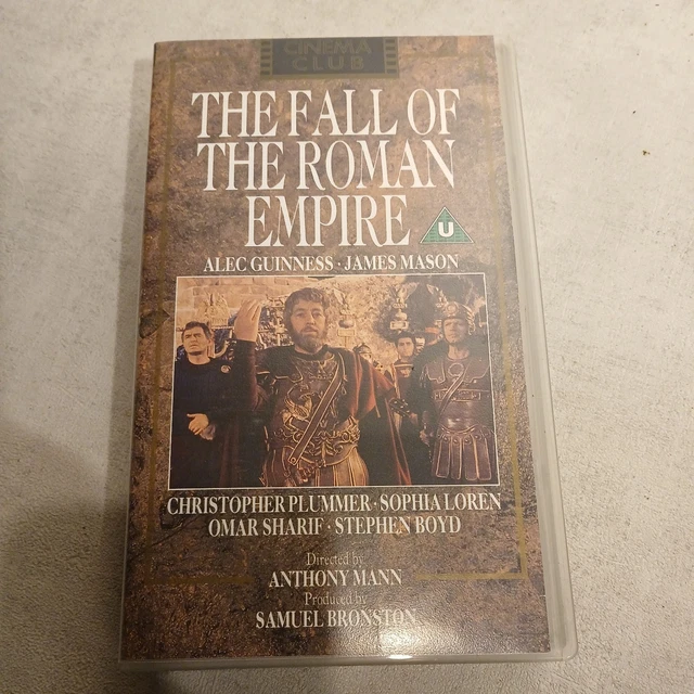 THE FALL OF the Roman Empire 1978 VHS (Vintage, Historical) £13.89 ...