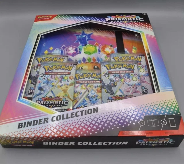 POKÉMON (TCG): SCARLET & Violet Prismatic Evolutions Binder Collection ...