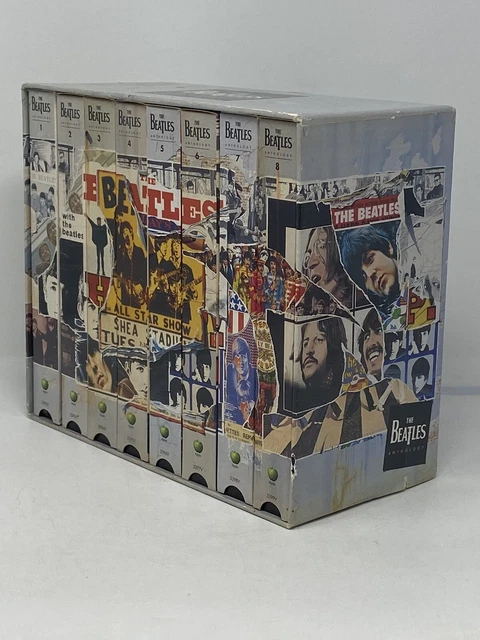 THE BEATLES ANTHOLOGY Box Set of 8 VHS Tapes Capitol Records Apple 1996 £20.33 - PicClick UK