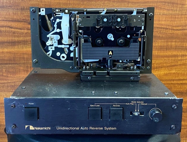 NAKAMICHI UNIDIRECTIONAL AUTO Reverse System Demo Unit- Not Working For ...