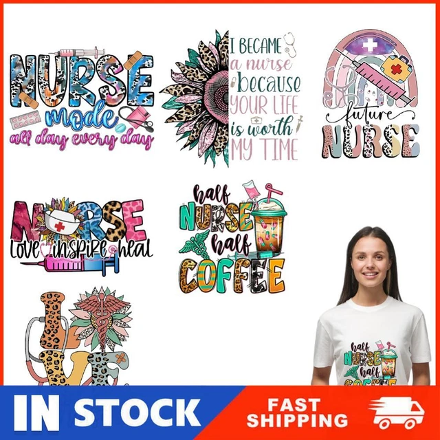 6 SHEETS CUTE Decal Patch Heat Transfer Vinyl Patch Sticker RAU EUR 9 ...