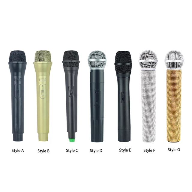 FAKE MICROPHONE PROP Birthday Party Favors Simulation Model Stage ...