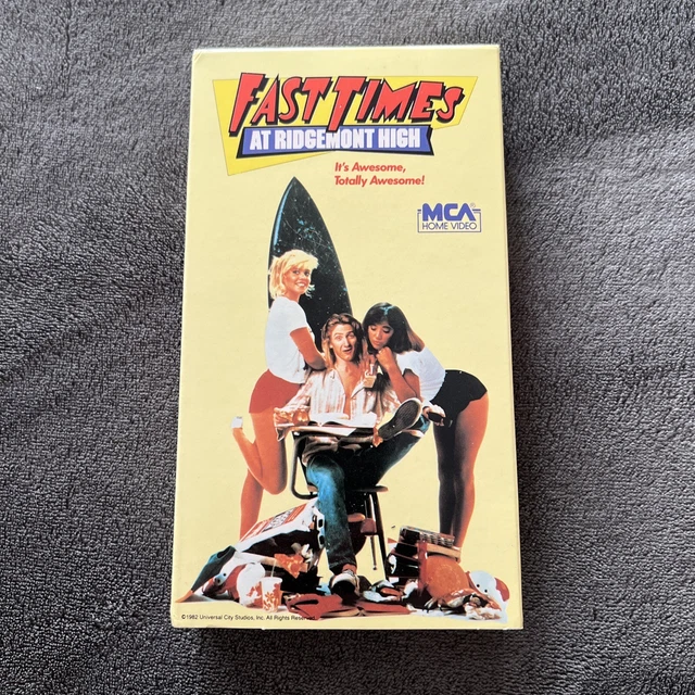 FAST TIMES AT Ridgemont High {VHS} Sean Penn Phoebe Cates Like New EUR ...