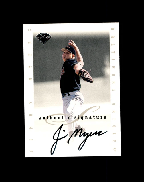 1996 LEAF SIGNATURE Series Signatures Update Jimmy Myers AUTO EUR 2,02 ...