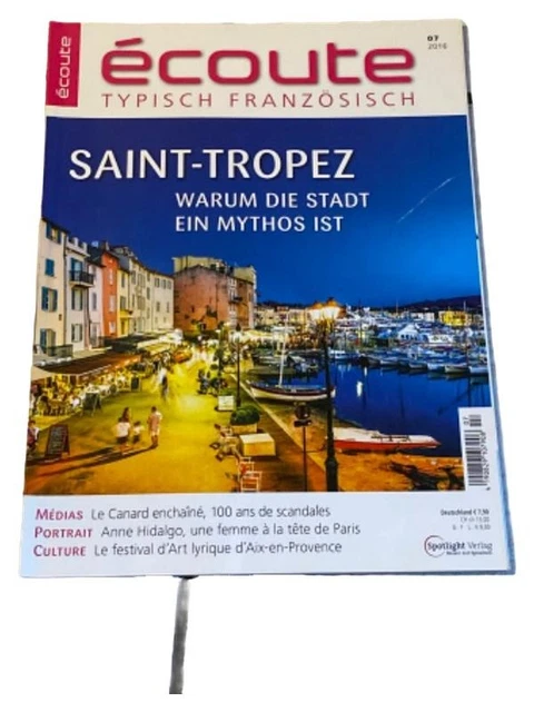 SPOTLIGHT VERLAG ÉCOUTE Zeitschrift Saint-Tropez Frankreich Reise 07/ ...