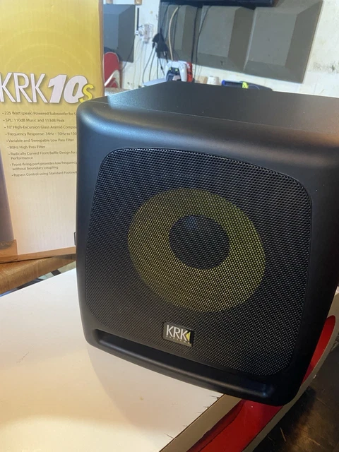 KRK 10S 10” Active Subwoofer Speaker £179.60 - PicClick UK