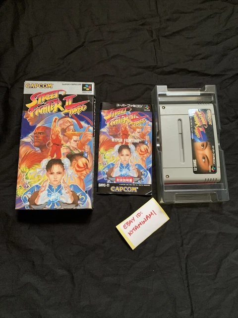 NINTENDO SUPER FAMICOM SFC Street Fighter II 2 Turbo SNES Capcom JP NTSC-J EUR 57,28 - PicClick IT