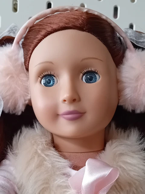 OUR GENERATION DOLL AYLA ? All Ready For Winter soft Bodied, please read £10.00 - PicClick UK