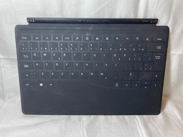 FRENCH MICROSOFT SURFACE Touch Cover Keyboard - Model 1515 - Black ...