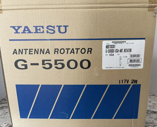 YAESU G-5500DC ANTENNA Rotator $1,000.00 - PicClick