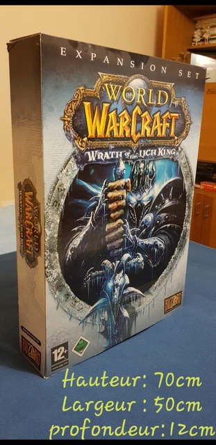 [RARE] BOX PUBLICITAIRE World Of Warcraft WOTLK EUR 40,00 - PicClick FR
