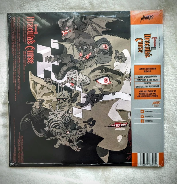 BRAND NEW - CASTLEVANIA 3 DRACULA'S CURSE - Videogame Soundtrack, 2LP ...