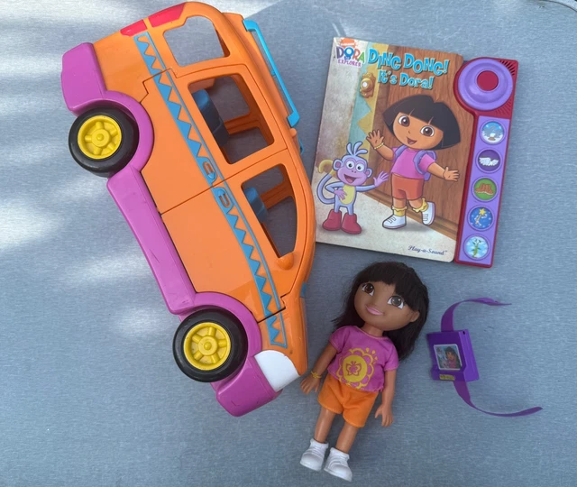 FISHER PRICE DORA The Explorer Talking Vamonos Van Vintage Kids Toy £22 ...