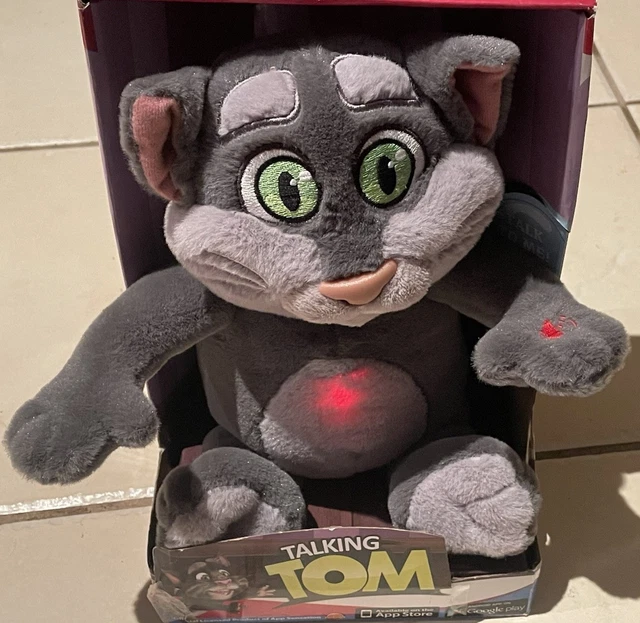 TALKING TOM & Friends The Cat 10” / 25cm Talk Back Plush Interactive ...