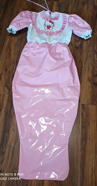 ADULT BABY SCHLAFSACK HOCHGLANZ LACK PLASTIK PVC GUMMI STRAFSACK ...