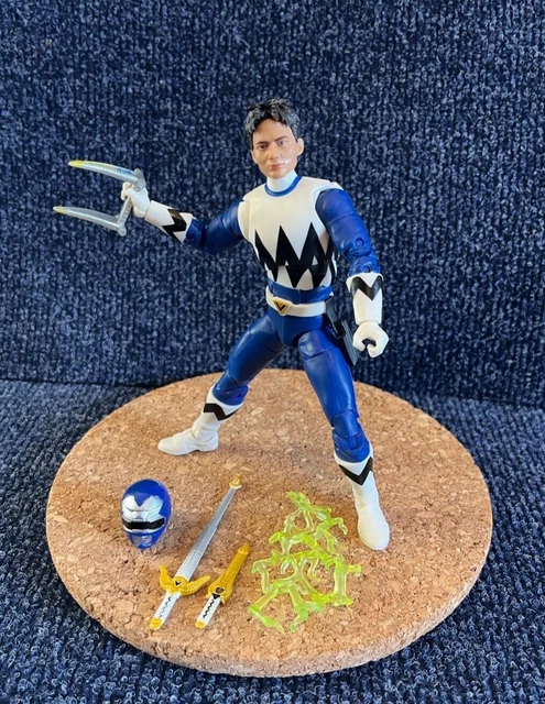 POWER RANGERS: LOST Galaxy Blue Ranger, Lightning Collection, 6In ...
