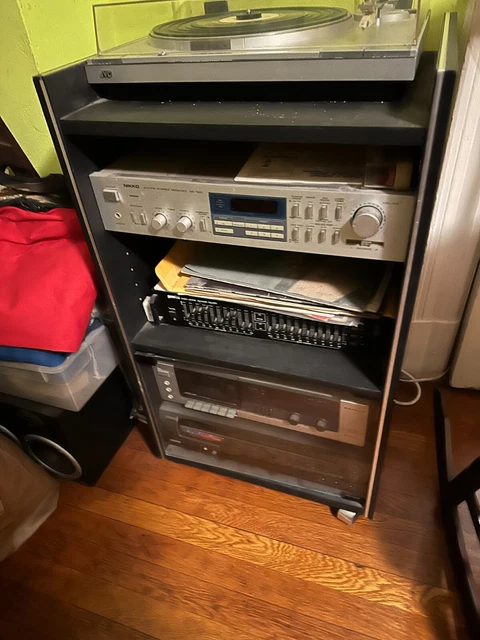VINTAGE HOME STEREO system with turntable-no longer available $100.00 ...