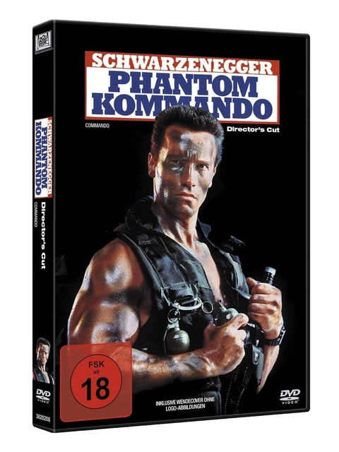 PHANTOM KOMMANDO - ActionCult Uncut (DVD) Arnold Schwarzenegger Rae ...