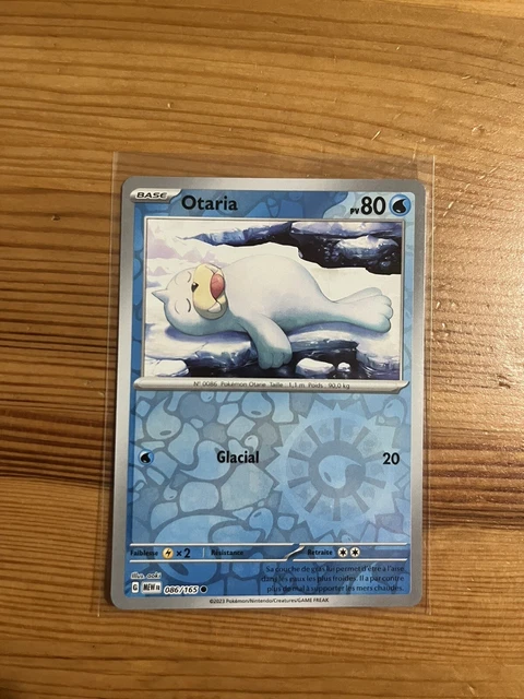 OTARIA REVERSE - Pokémon 086/165 Ev3.5 Ecarlate Et Violet Mew 151 Neuf Fr EUR 1,00 - PicClick FR