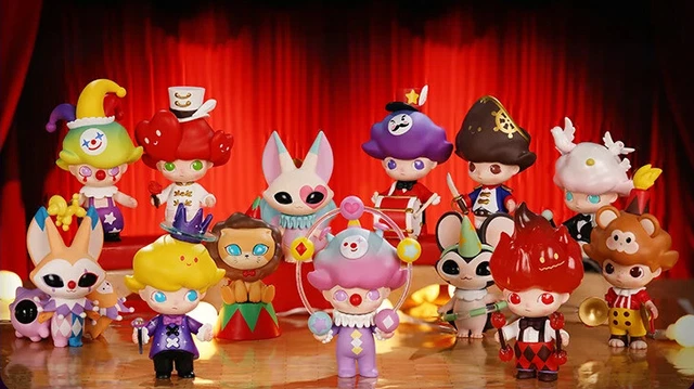 POP MART DIMOO Midnight Circus Series Blind Box Confirmed Figure Toys ...
