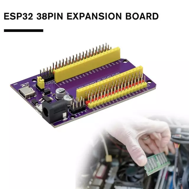 Esp32 Breakout Board Expansion Board For Esp32 38pin Terminal W Adapterne T2s3 £3 47 Picclick Uk