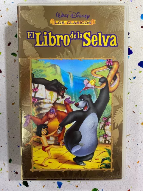 El Libro De La Selva Vhs Cinta Tape Walt Disney Los Clasicos Eur 16 00