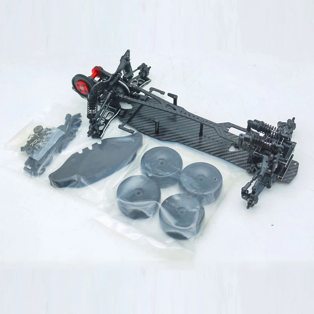 ALLOY & CARBON Fiber Sakura D5S Frame Remodel Belt Drive 1 /10 RWD Drift DIY Kit £102.00 ...