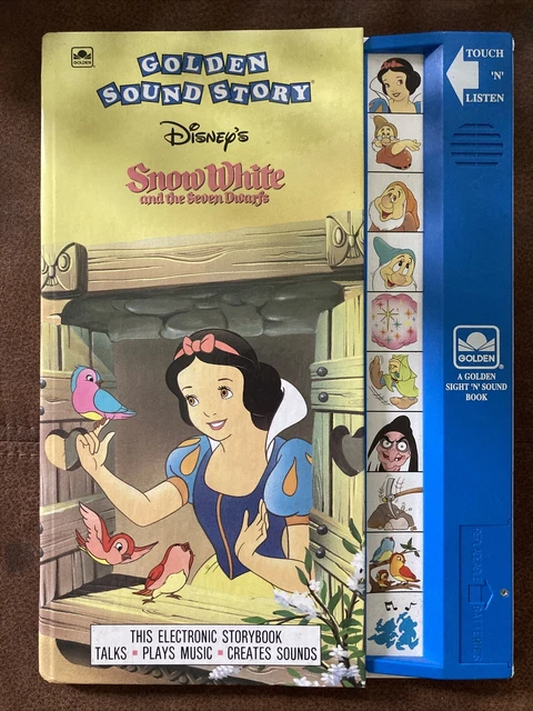 ~VINTAGE GOLDEN SOUND Story Disney Snow White & Seven Dwarfs £16.34 ...