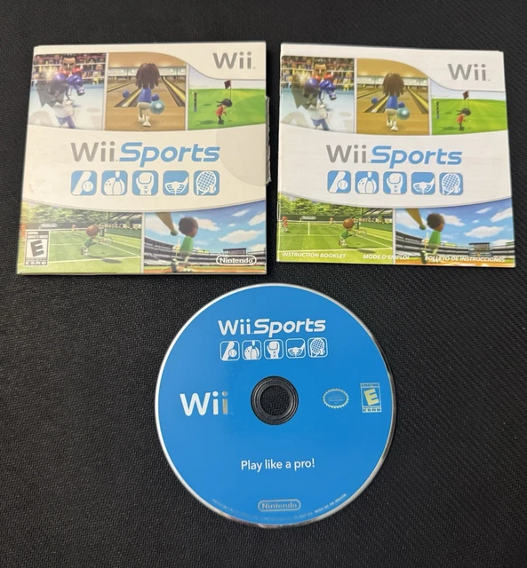 WII SPORTS (NINTENDO Wii, 2006) - Disc Complete With Manual TESTED £14. ...