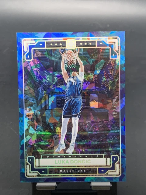 2023-24 PANINI PHOTOGENIC Luka Doncic #7 With Authority Diamond Ice /75 ...