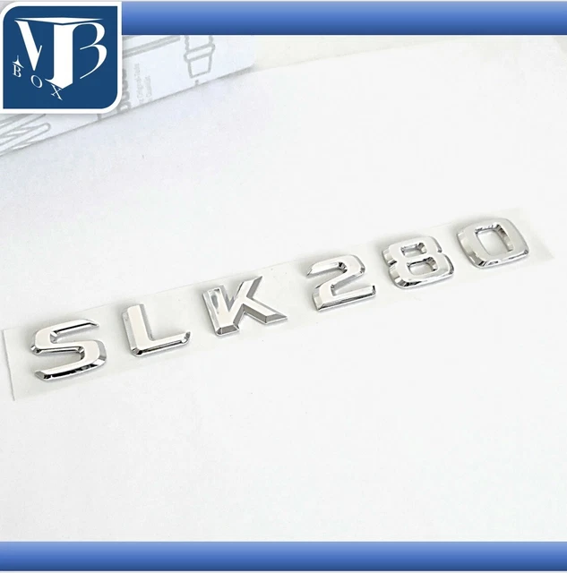 TYPE SIGN LETTERING E300 on the rear lid original Mercedes W124 W207 ...