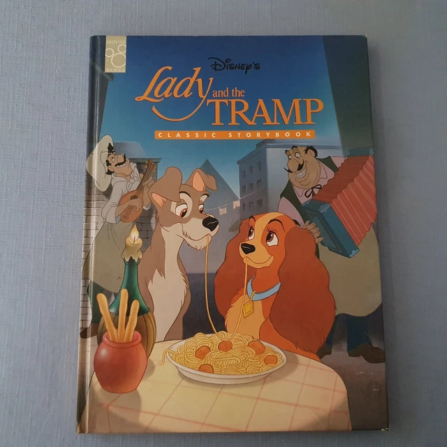 DISNEY'S LADY AND The Tramp Classic Storybook (Hardcover Book 1997 ...