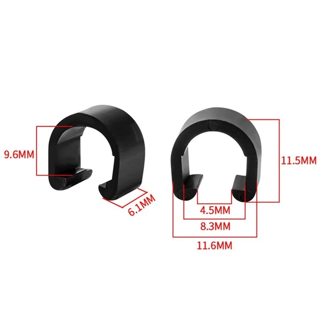 BIKE CABLE C Clips C Buckle Cycling Accessories Fix Accessory Fixing ...