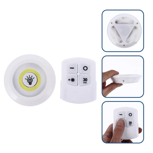 2 SETS Wireless Cabinet Light Patting Night Lamp No Battery Cabinet ...
