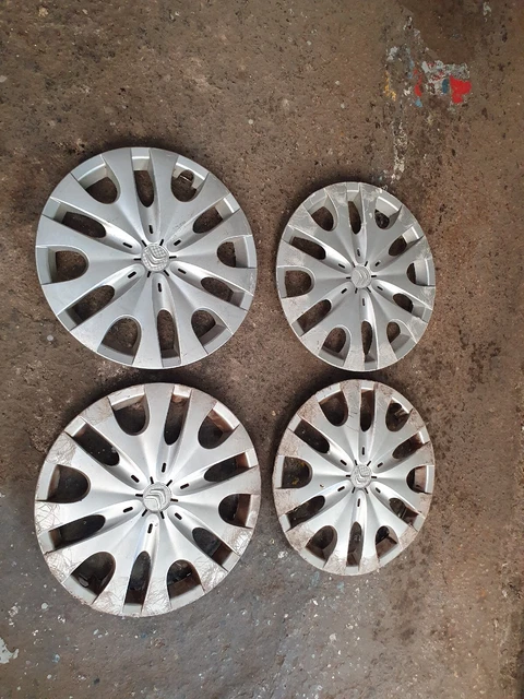 SET OF 4 Genuine Citroen C1 14 Inch Wheel Trims - Part No 42602 - OH090 £9.99 - PicClick UK