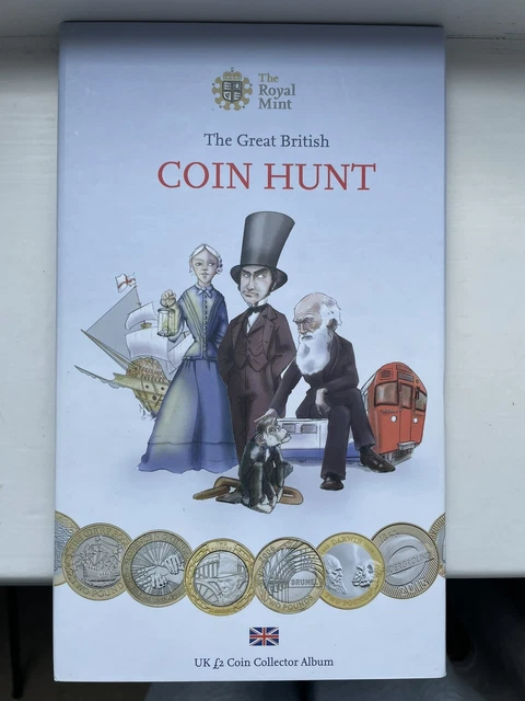 THE GREAT BRITISH Coin Hunt £2 Album with 21 coins £60.00 - PicClick UK