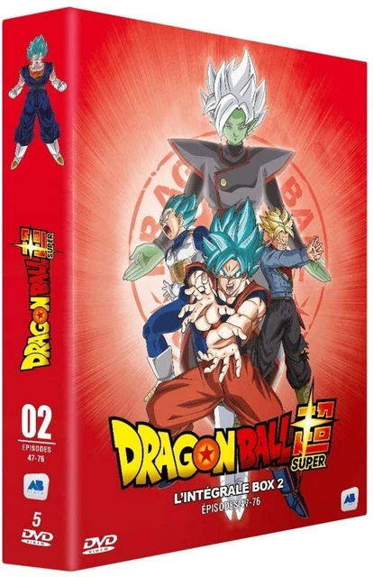 DVD DRAGON Ball Super - L'intégrale box 2 - Épisodes 47 - 76 EUR 29,93 ...