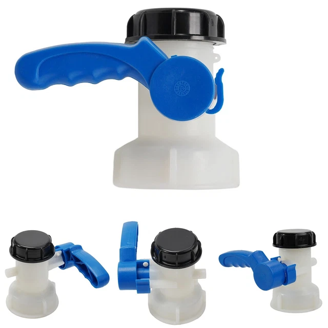 VANNE PAPILLON CONTENEUR facile à installer IBC (60 mm) S60x6 fil ...