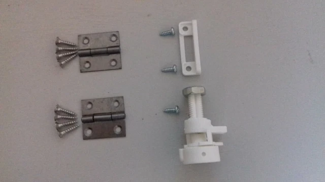 WERNER ABRU LOFT Hatch Door Catch Conversion Kit includes screws ...