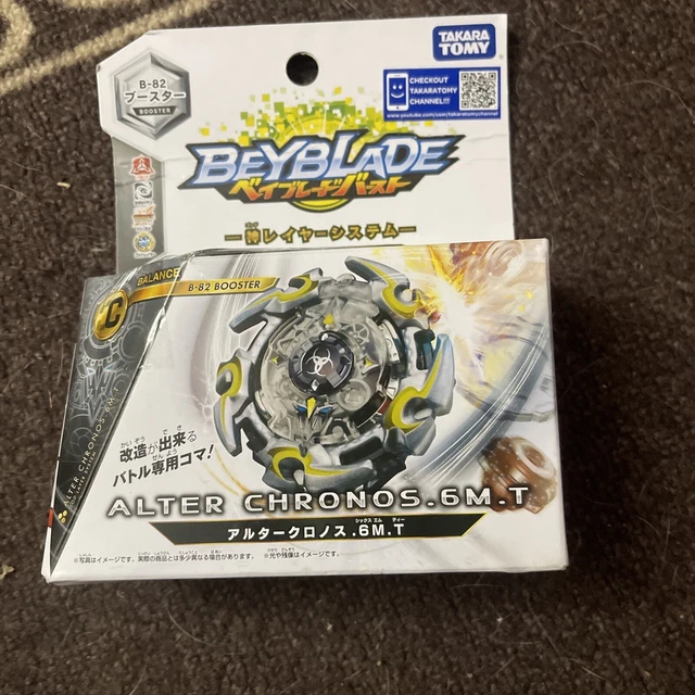 BEYBLADE BURST TAKARATOMY B-82 Alter Chronos.6M.T Balance Booster Spin ...